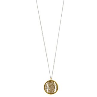 Hultquist Manhattan Necklace Gold Silver