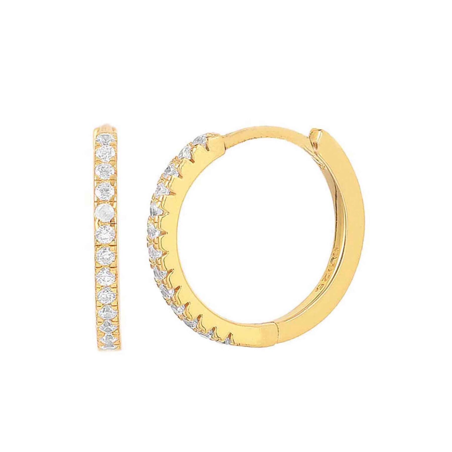 Hultquist Esta Big Earrings - Gold - Hultquist Copenhagen